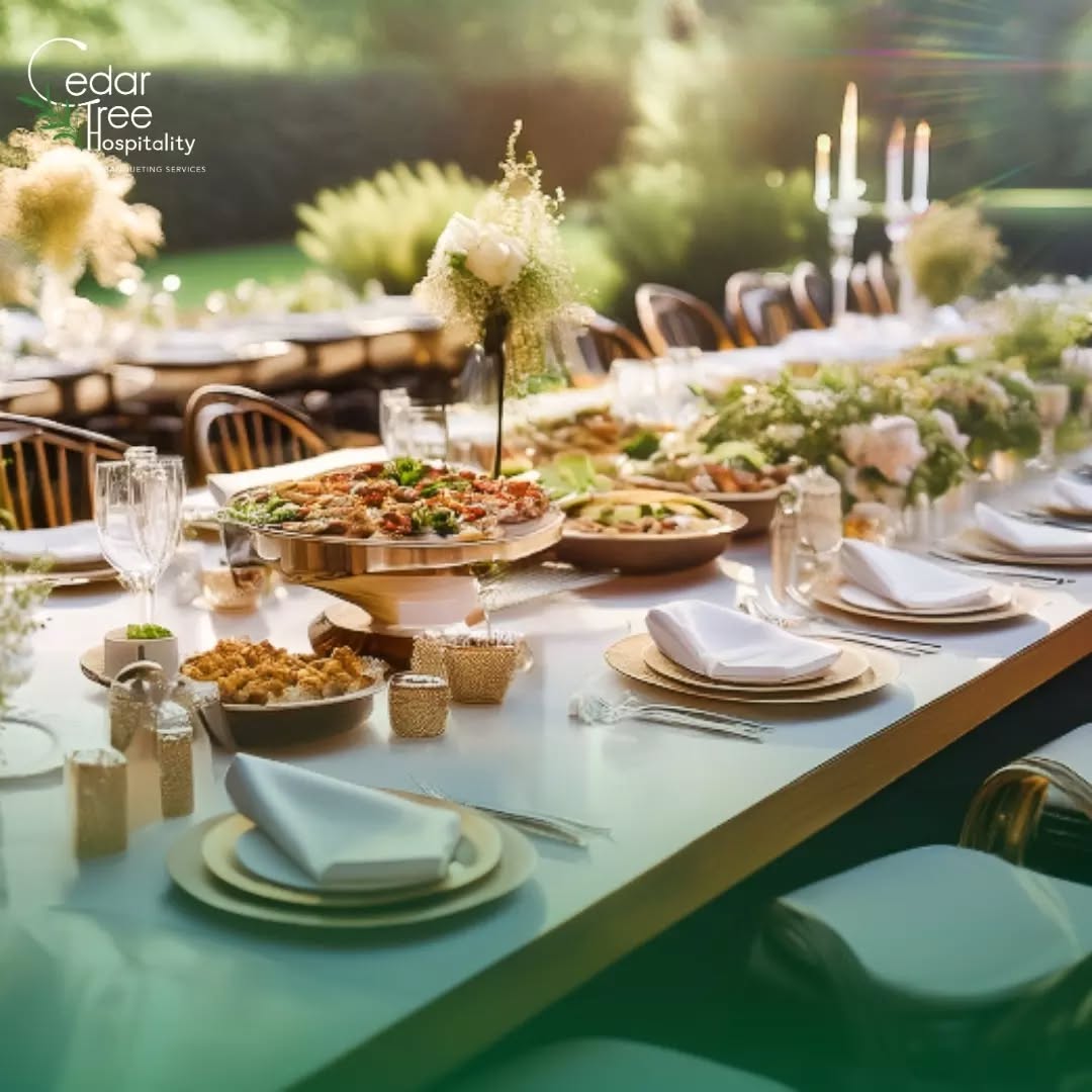 Wedding Catering In Dubai | Culinary Experience By Cedar Tree